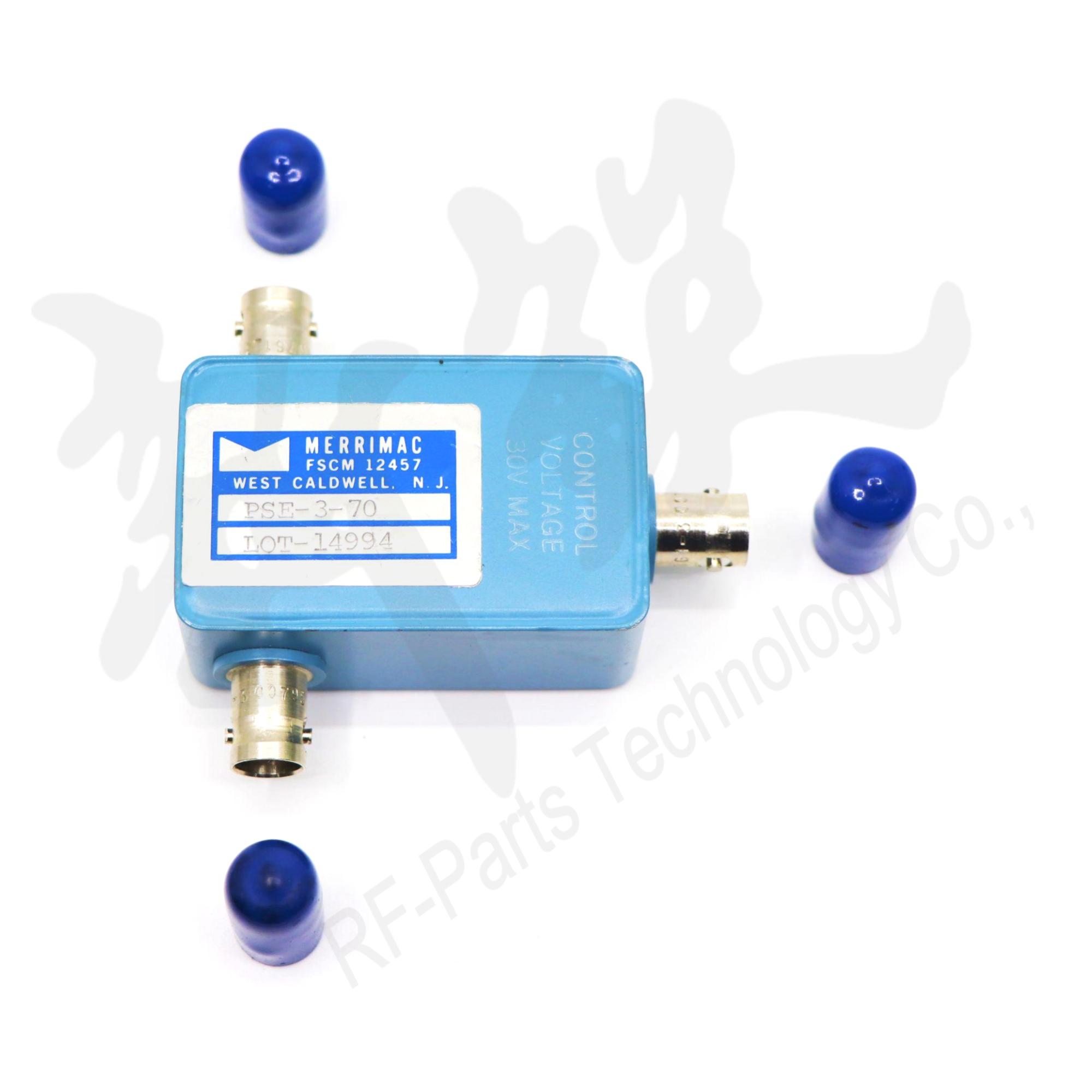 Merrimac PSE-3-70 Voltage Variable Phase Shifter-BNCJ 0-180 10% ...